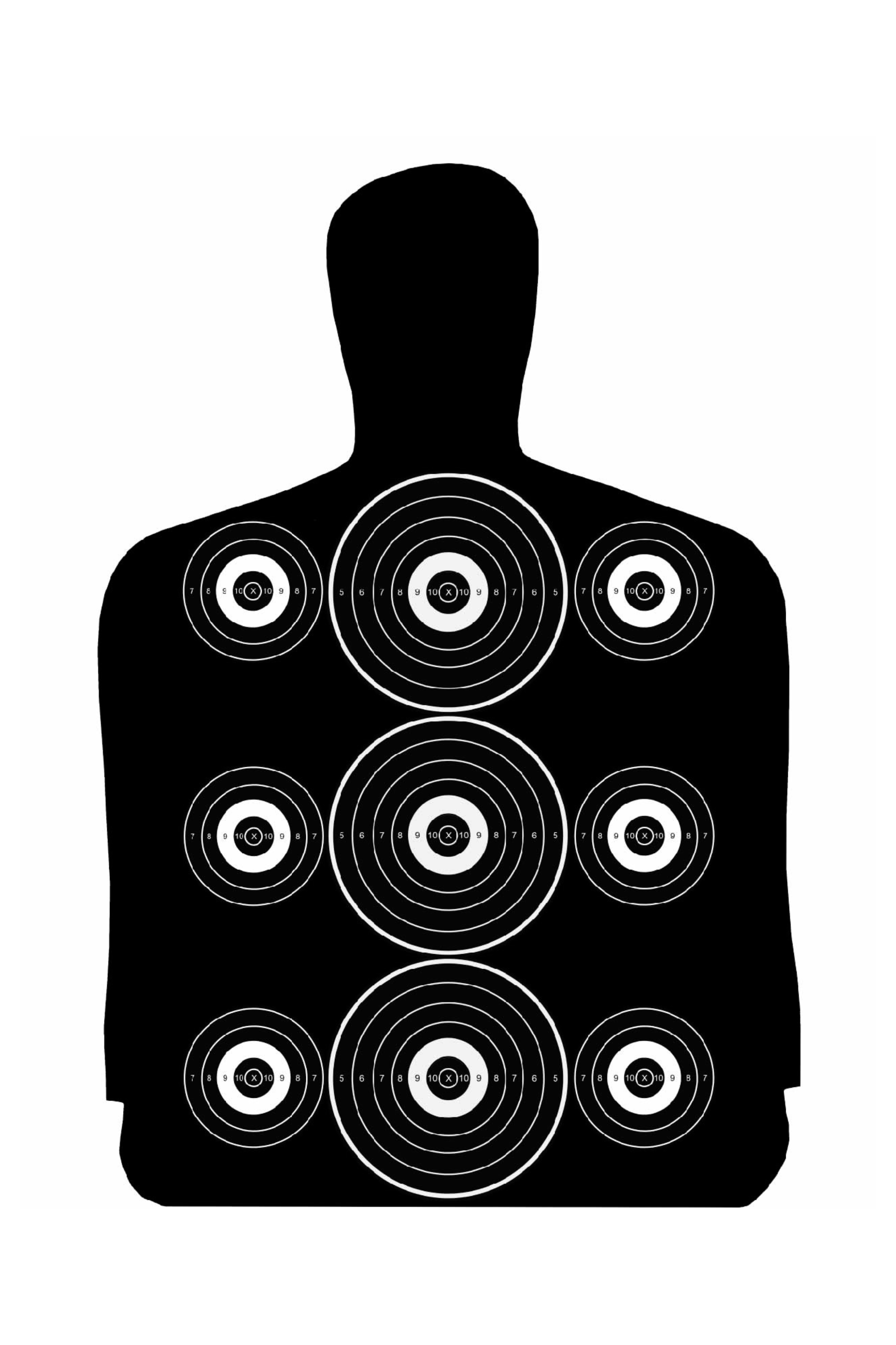 9-Spot Silhouette [17.5x22.5"] – RangeTek